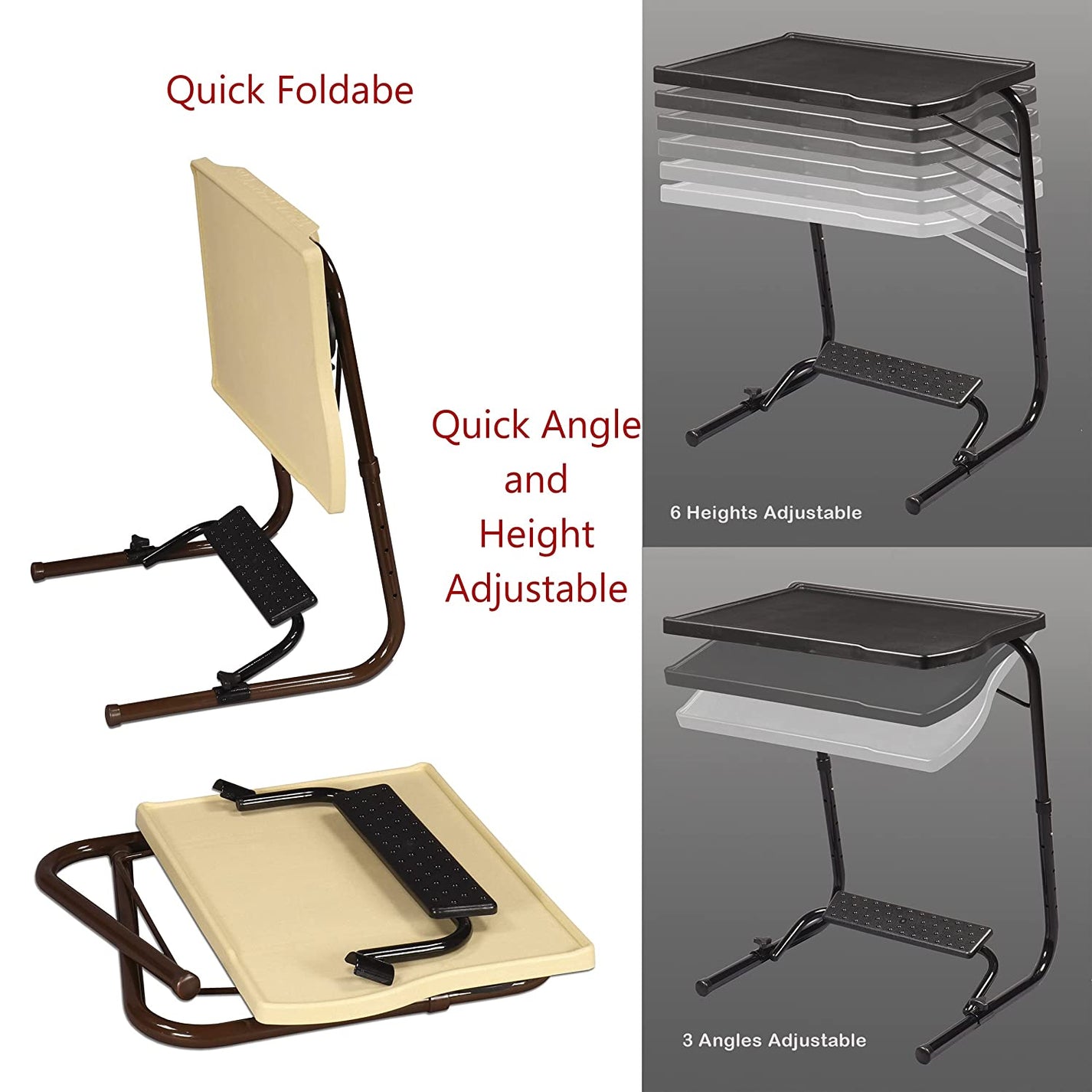 TABLE BUDDY executive ® | Folding Table Mate With Cup Holder & Detacha – Tablebuddy
