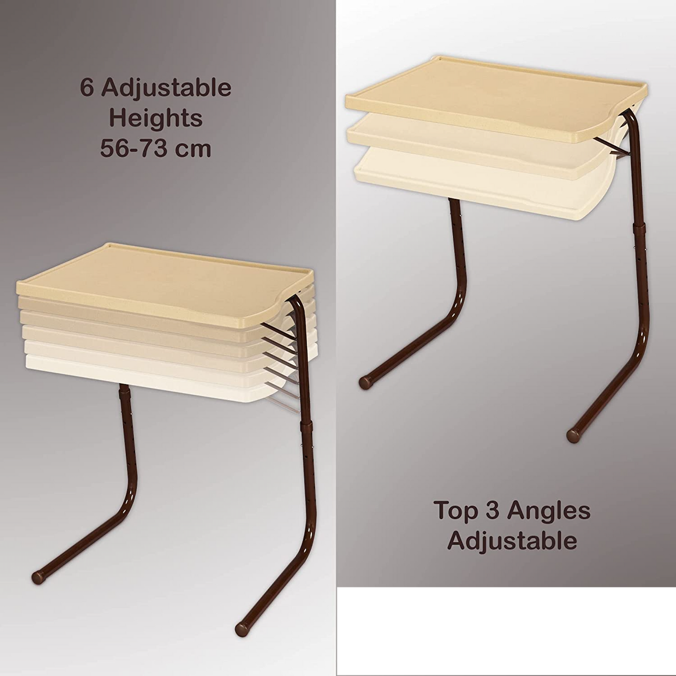 TABLE BUDDY smart ® | Folding Table Mate With Cup Holder | Marble ...